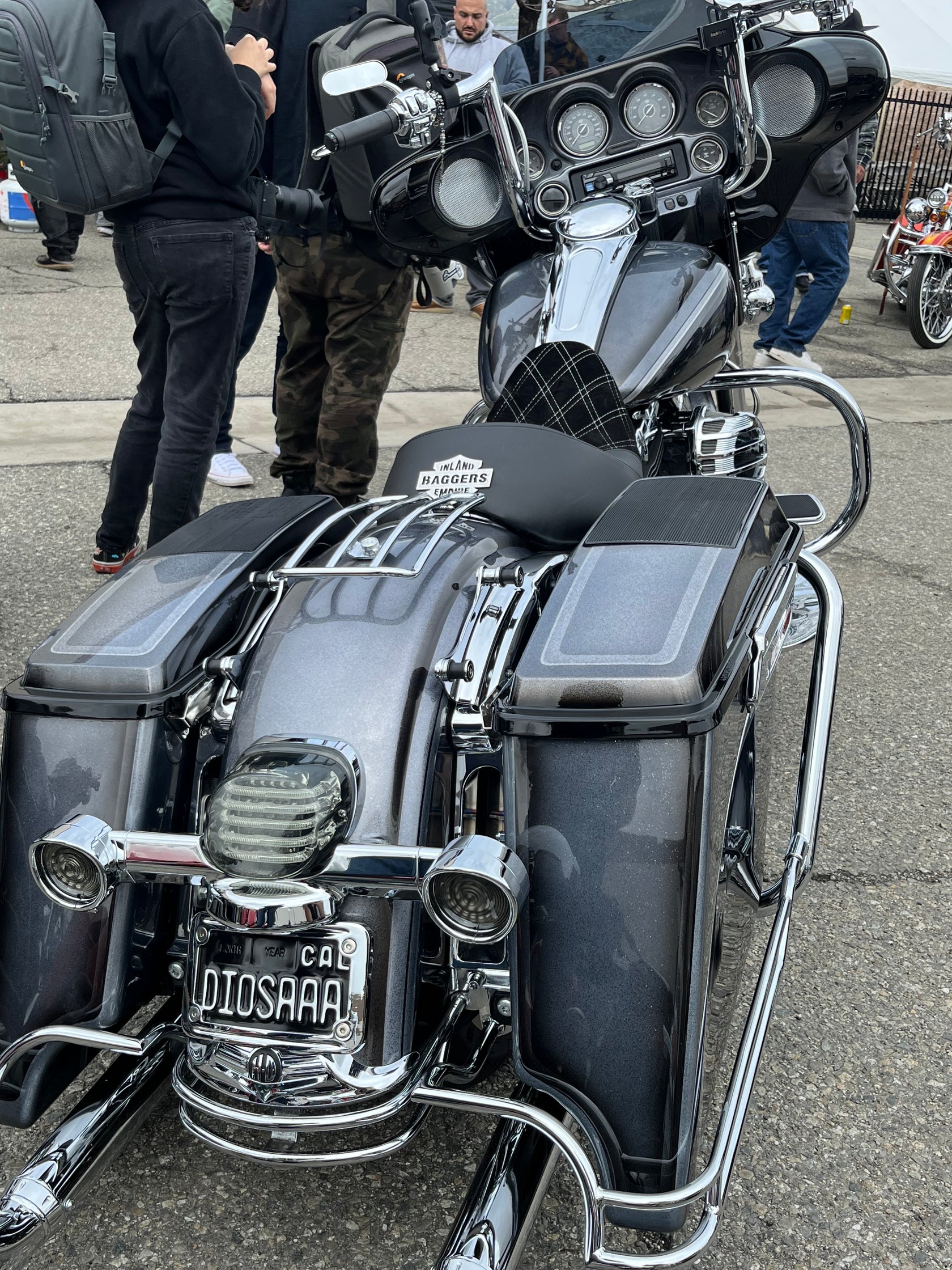 SCC 4" EXTENDED TRADITION BAG GUARDS AND RAILS – STEADYCUSTOMCYCLES