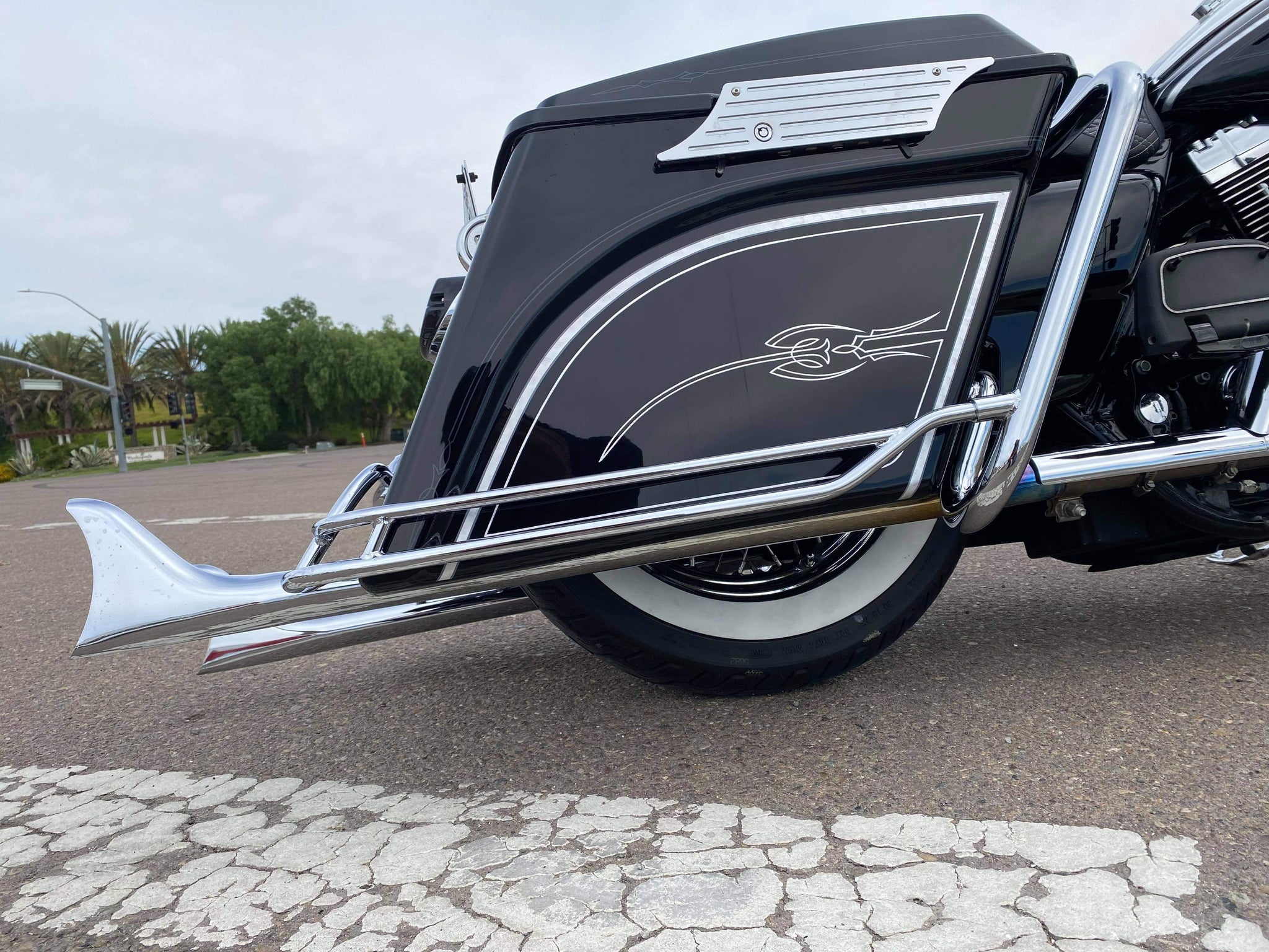 SCC FISHTAILS (CHROMED) – STEADYCUSTOMCYCLES